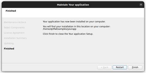 Adding Components Qt Installer Framework Documentation