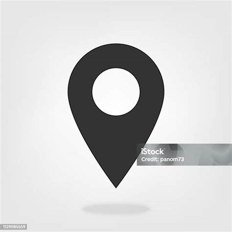 포인터 벡터 아이콘 표식 위치를 매핑하십시오 웹 사이트 디자인 로고 Ui 애플 리 케이 션에 대 한 Gps 위치 기호 탐색