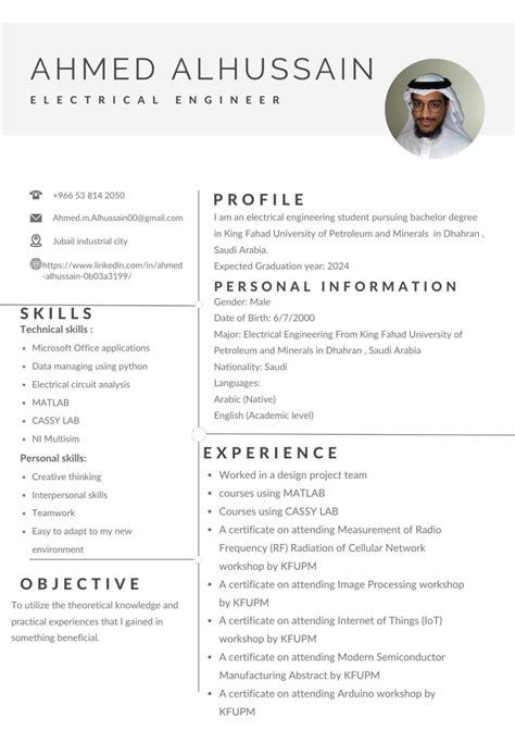 Ahmed Alhussain On Linkedin Internship
