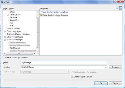 Learning The Visual Studio SDK With VSSDK Assist