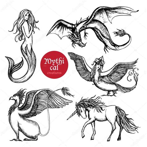 Mythical Creatures Drawing At GetDrawings Free Download