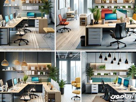 دکوراسیون دفتر کار با طراحی خاص و جدید