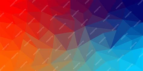 Premium Vector Abstract Background Consisting Of Triangles Gradient
