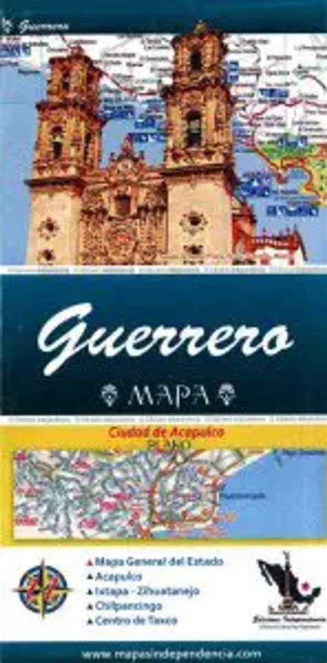 Guerrero Mexico State Map Metsker Maps