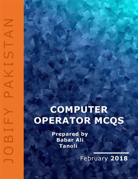 Computer Operator Mcq Docsity
