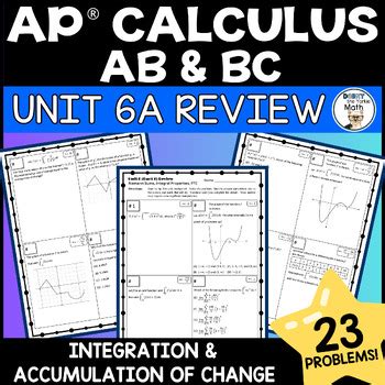 AP Calculus Unit Part REVIEW CIRCUIT With SOLUTIONS