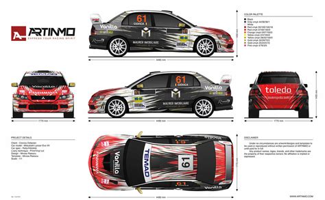 Mitsubishi Lancer Evo 7 Livery Design By Artinmo On Deviantart