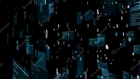 premium photo visionary programming and coding of future software