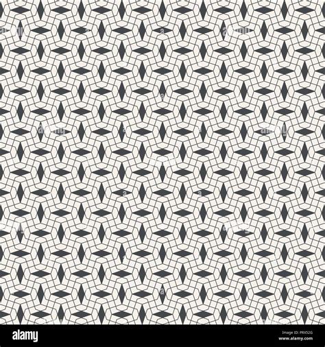 Seamless Pattern Simple Linear Texture In The Form Of A Zigzag Grids Waves Repeating