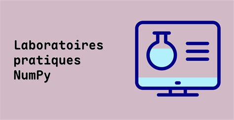 Laboratoires Pratiques Numpy Maîtrisez La Science Des Données Grâce à