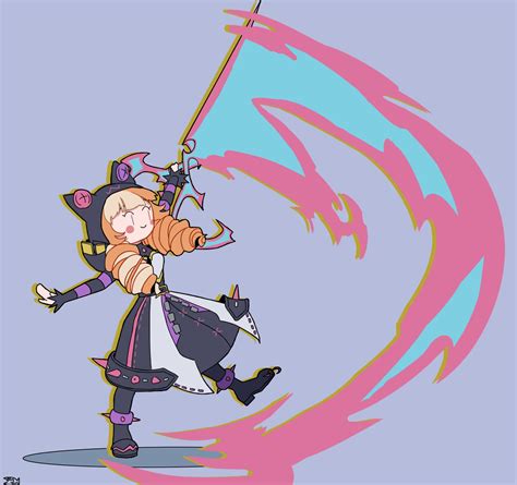 Gwen And Soul Fighter Gwen League Of Legends Drawn By Choedongtae Danbooru