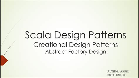 Abstract Factory Design Pattern Youtube