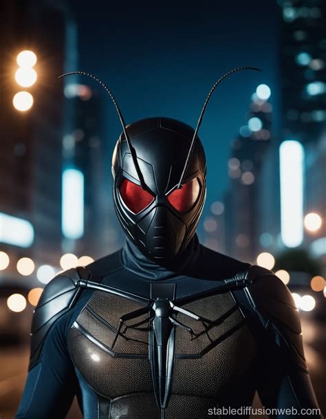Mosquito Man Cinematic City Night Stand Stable Diffusion Online