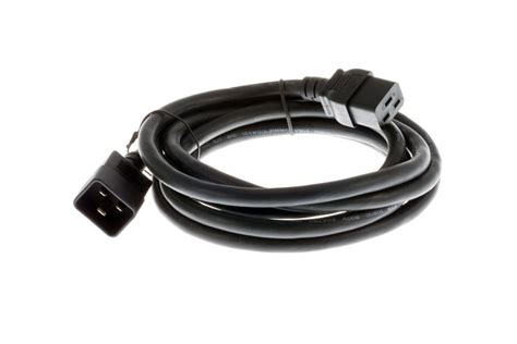 AC Power Cord C To C AWG Ft Black