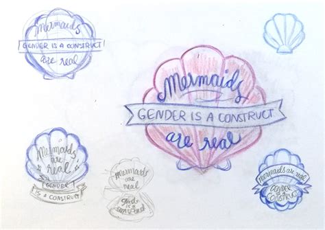 Mermaids Are Real Embroidered Patch Behance