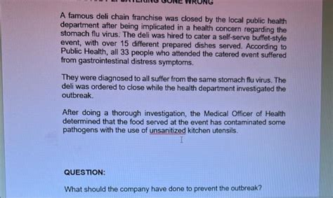 Solved Instructions 1 Please Read The Following Case