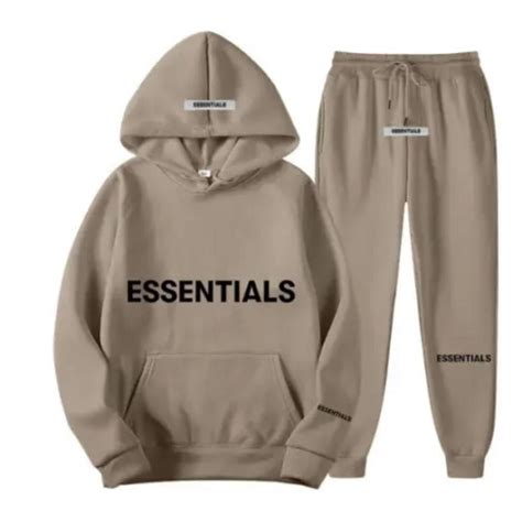 Essentials Womans Hoodie And Pants Full Outfit Depop