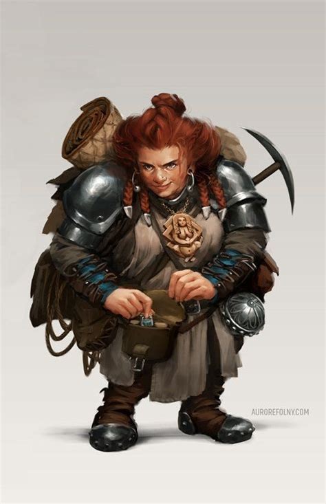 Manistrad Copperlocks Rock Gnome Cleric Dnd Dwarven Cleric