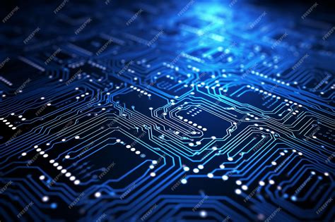 Premium Photo Digital Circuitry Background With Binary Code