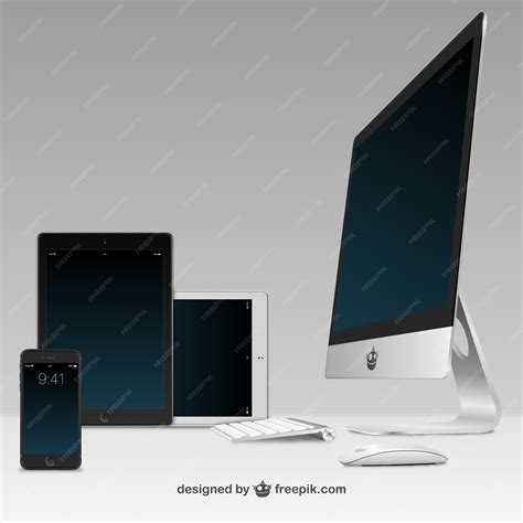 Premium Vector Responsive Web Design Template