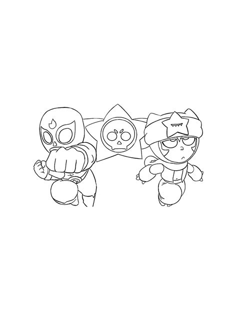 Sandy Brawl Stars Coloring Pages