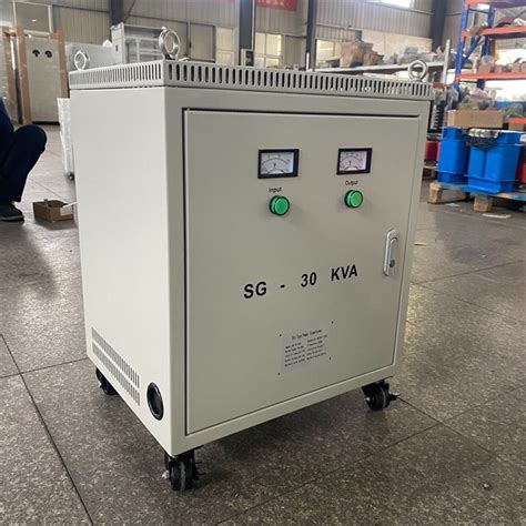 China Customized 3 Phase 220v To 380v Step Up Transformer 30 Kva