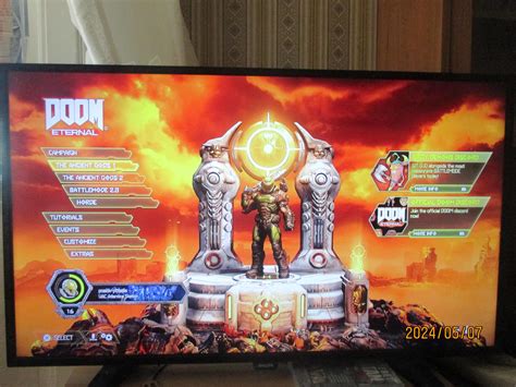 Rate My Doom Eternal Menu R Doom