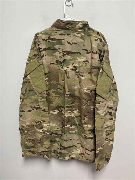 Us Army Camo Ocp Combat Uniform Multicam Coat Size Xlarge Long