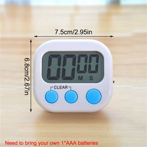 Dropship Magnetic Kitchen Timer Rotary Digital Timer Manual Countdown