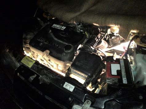 Подсветка бардачка и подкаптного пространства — Lada 112 Coupe 1 6 л 2009 года стайлинг