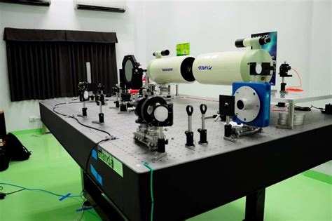 View Of The Room Dedicated To The Optical Laboratory Used To Develop