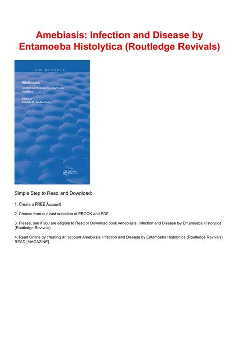 Amebiasis Infection And