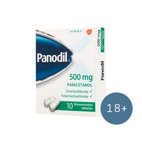 Panodil 500 Mg Smertestillende Panodil Tabletter Køb Online