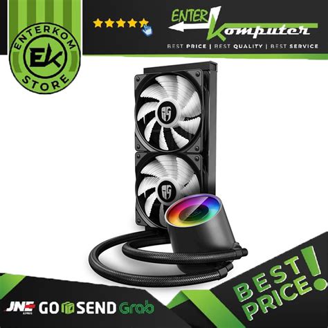 Deepcool Castle 240 RGB V2 Liquid Anti Leak - Enterkomputer Jual Beli ...