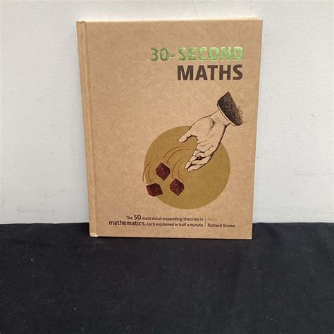 30 Second Maths Hardcover Books