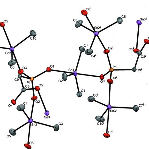 A View Of The Asymmetric Unit Of The Title Compound Showing The Download Scientific Diagram
