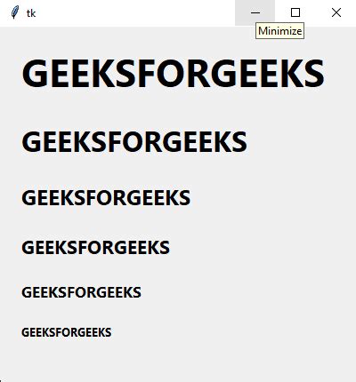 How To Use HTML In Tkinter Python GeeksforGeeks