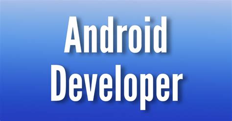 Amly K A On Linkedin Androiddeveloper Androidapp Appdevelopment