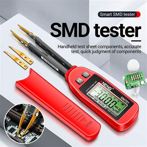 Aneng Gn701 Digital Smart Smd Tester Electrical Multimeter Resistance Capacitance Continuity