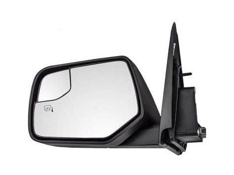 Left Driver Side Power Mirror Textured Black With Heated Glass And