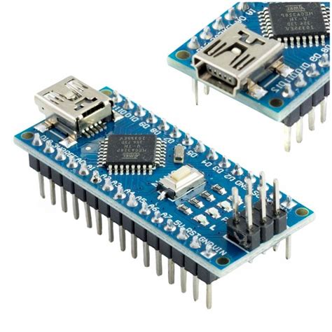 Nano V3 Zgodny Z Arduino Usb Mini Atmega328p 16mhz Ch340 Zlutowany
