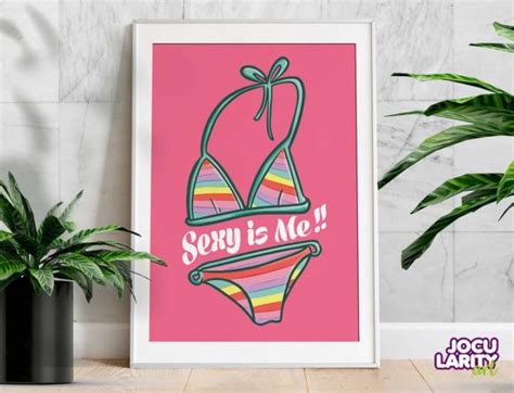 Cute Kawaii Sexy Is Me Wall Art Graphic By Jocularityart Creative Fabrica