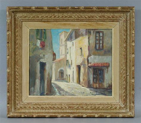 Andre Couchet French 20th C O C Vieille Rue A