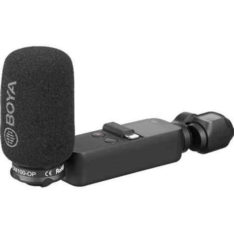 BOYA BY-DM100-OP Camera-Mount Digital Condenser Microphone for Osmo ...