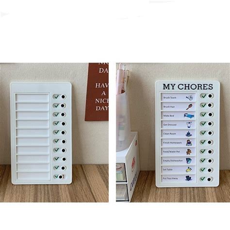 לוח משימות יומי לילדים Most Popular Focallure