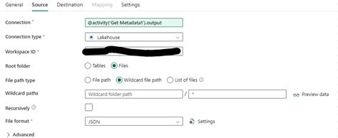 Solved Writing Pipeline Output To Json File In Lakehouse Microsoft
