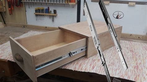 Assembling the drawer rails Detailed Explanation How to build drawers Çekmece yapımı DIY