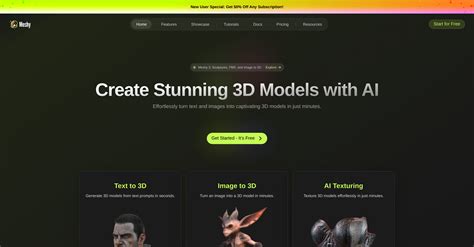 Meshy 3d Game Assets Taaft