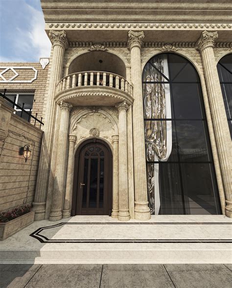 Luxury Classic Duplex House Design Behance