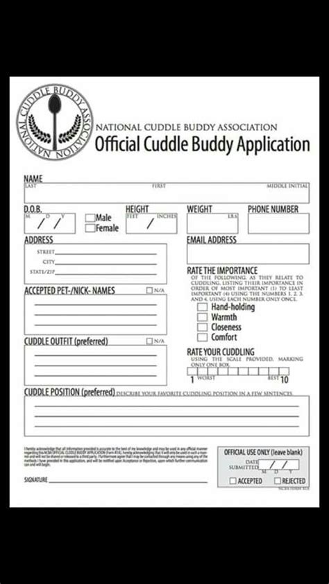 Official Cuddle Buddy Application Official Cuddle Buddy Application